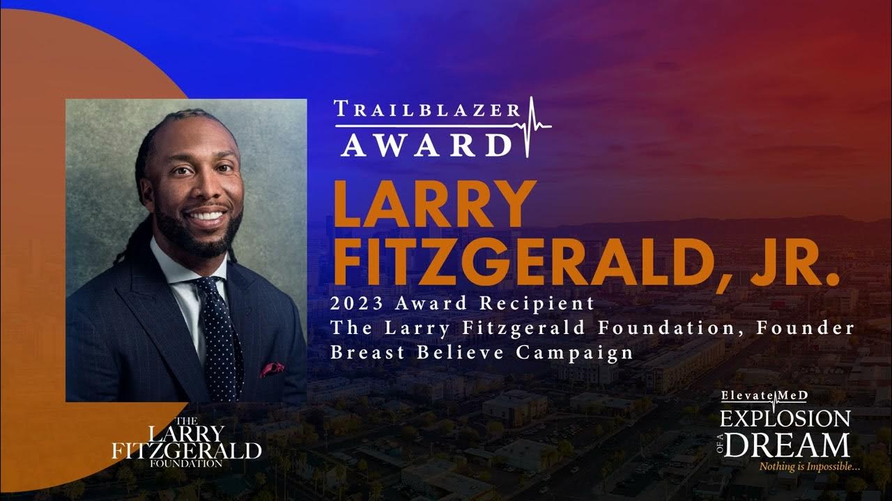 ElevateMeD Surprise Scholarship Award presented by Larry Fitzgerald, Jr. - YouTube