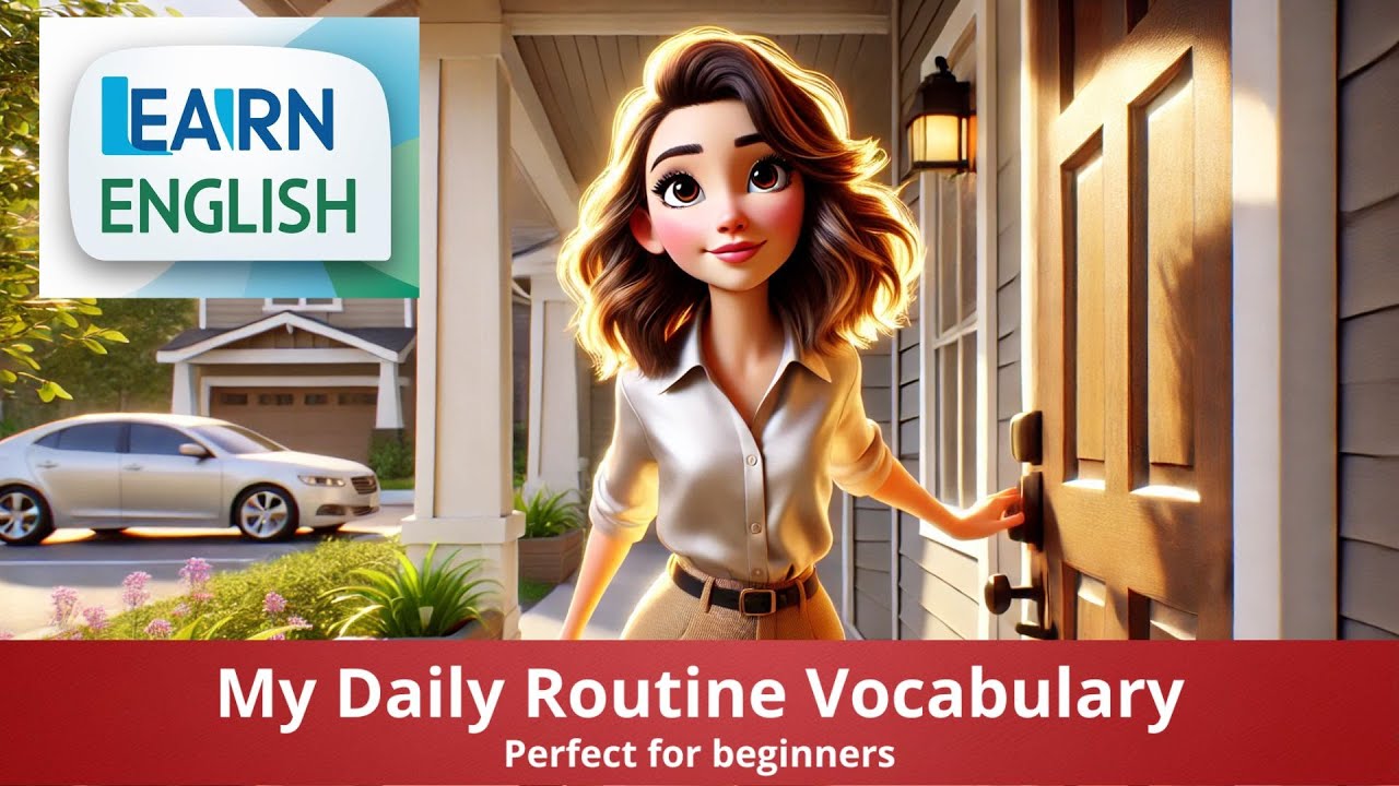 My Daily Routine Vocabulary | Improve Your English | Perfect for ...