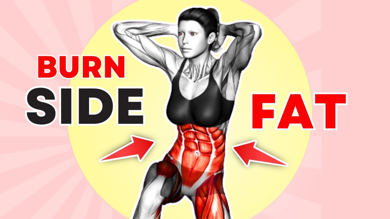 10 Min Workout to Lose 2 Inches in 1 Week | Side Fat Burn Exercises ...