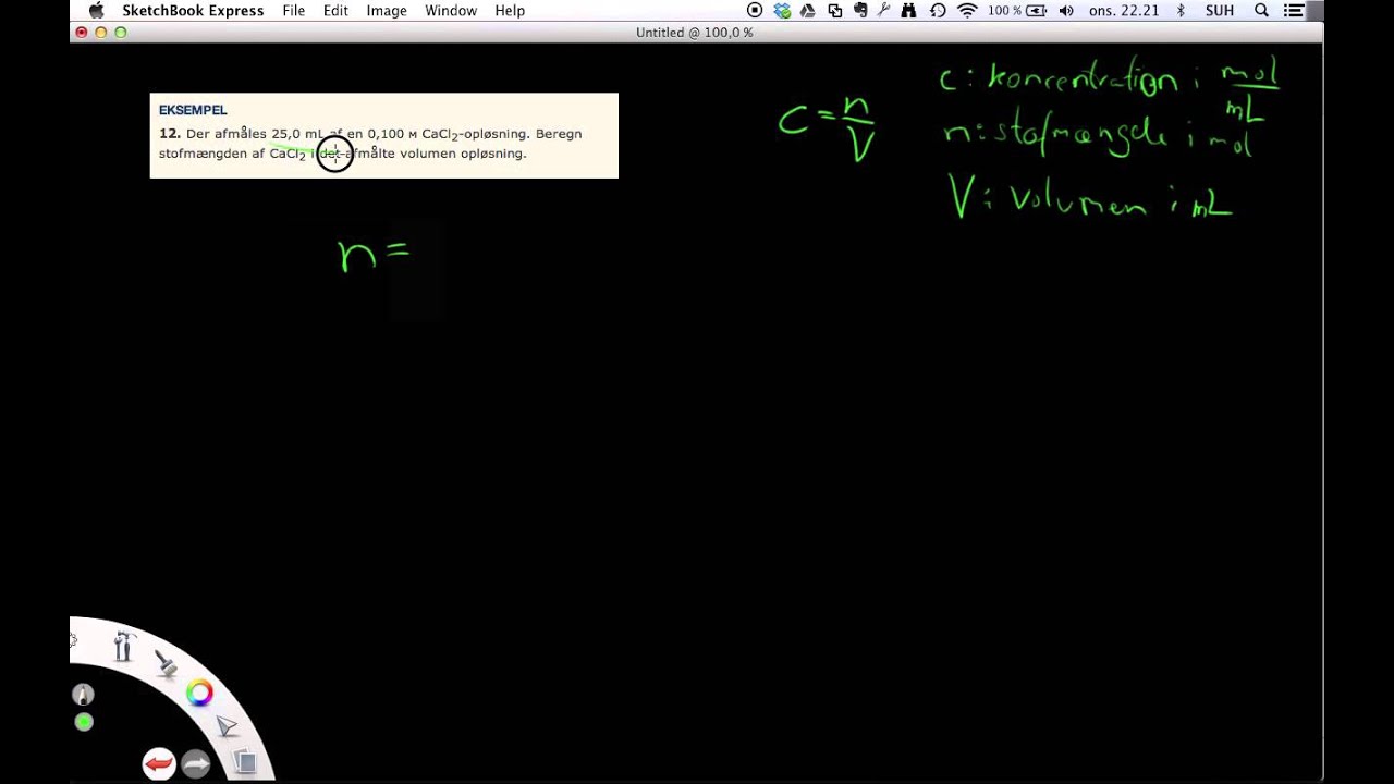 Basiskemi C - Eksempel 12 - YouTube