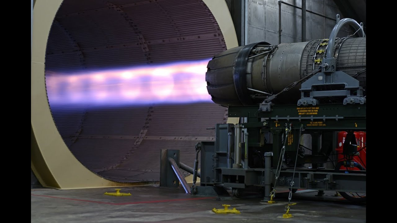 F110-GE-100 (F-16 engine) - Walk around - YouTube