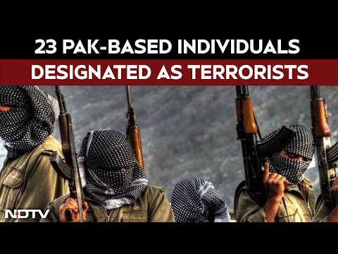 Jaish, Lashkar Members Among 23 Pak-Based Individuals Designated As Terrorists