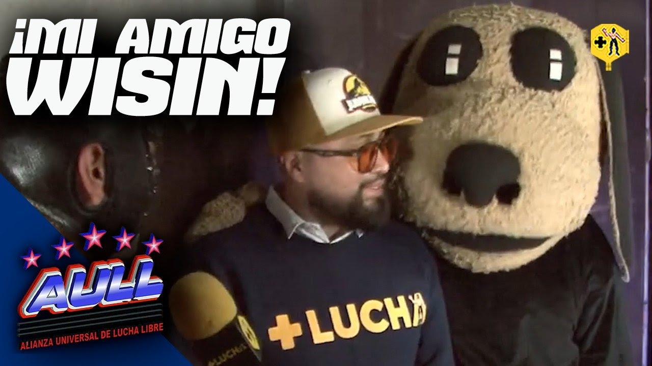 Wisin el Dog repartió abrazos perrunos en la zona de entrevistas ...