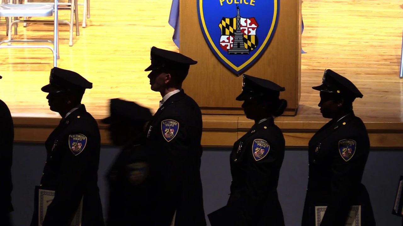 BPD Graduation Ceremony - Academy Class 17-01 Part 3 - YouTube