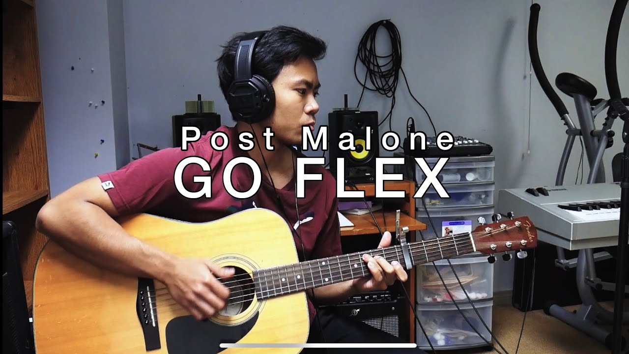 Go Flex - Post Malone | Guitar Cover/ Improv - YouTube
