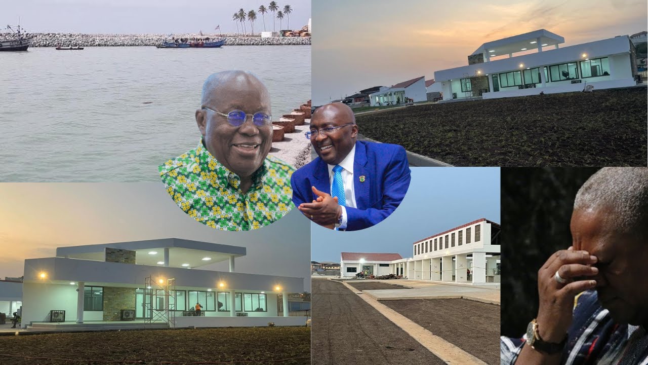 The New Face Of Elmina Fishing Harbour By Nana &Bawumia Gov't Spoils ...
