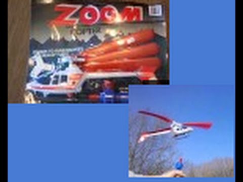 Zoom copter toy helicopter product review - YouTube