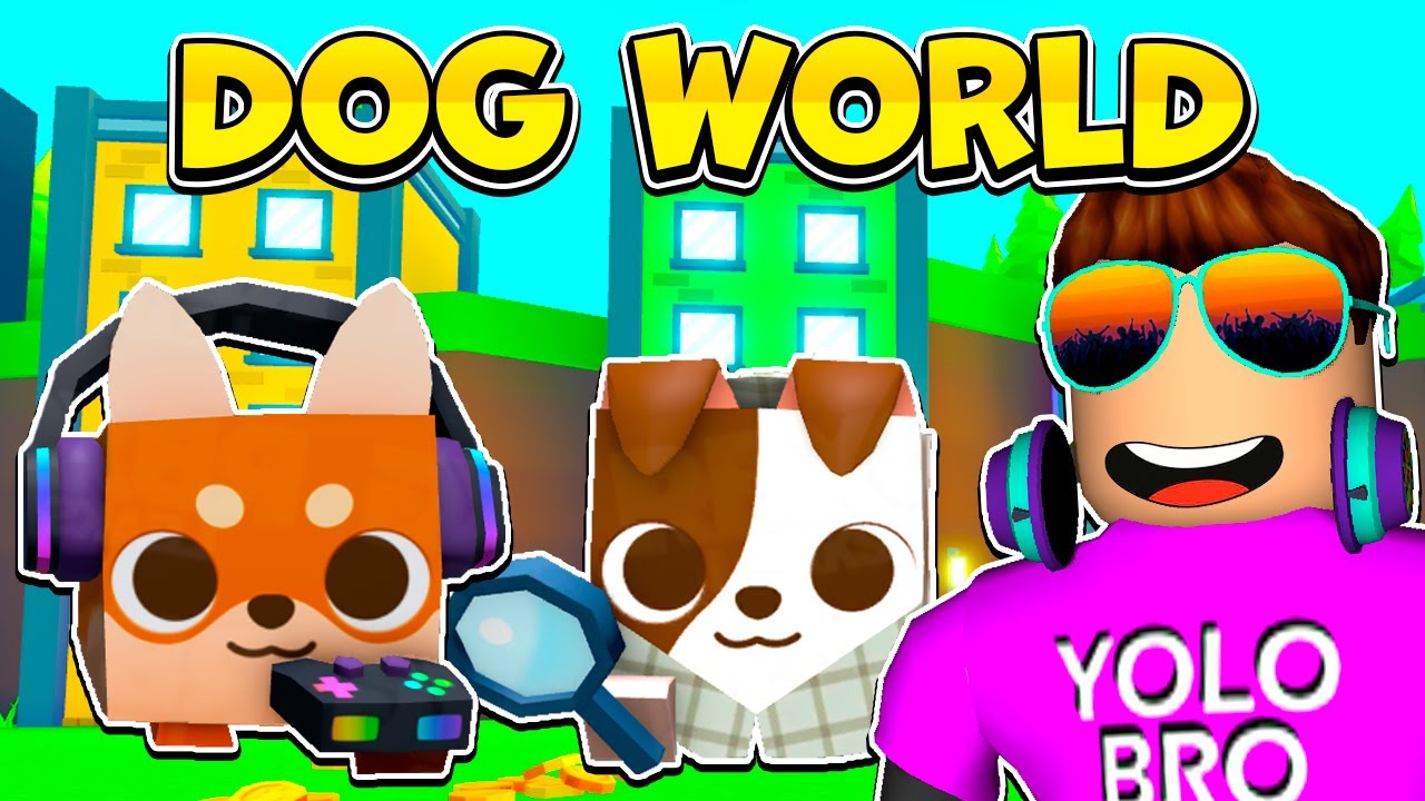НОВЫЙ DOG WORLD В PET SIMULATOR X В РОБЛОКС! ROBLOX - YouTube