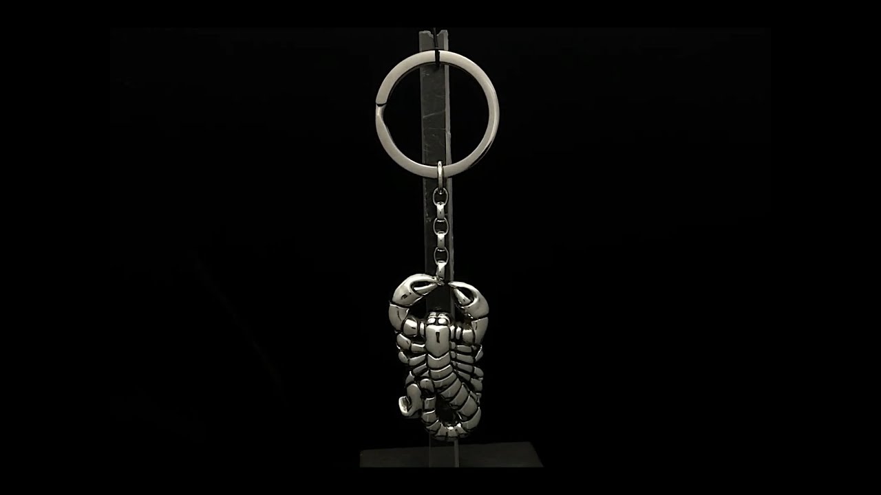 Scorpion Key Chain by Paxton Jewelry - YouTube