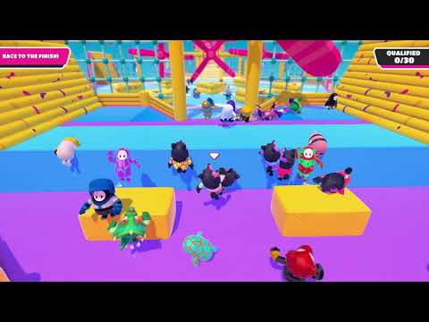 Fall Guys Ultimate Knockout Gameplay - YouTube