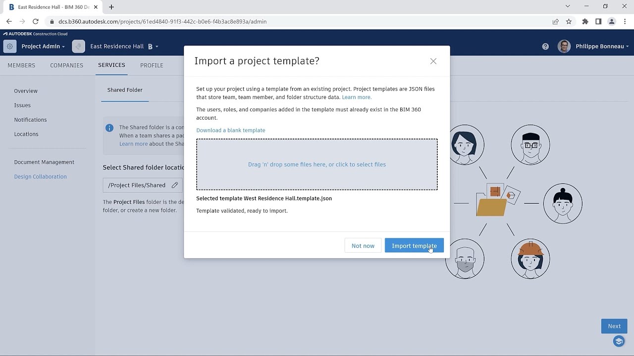 Project templates for Design Collaboration (BIM 360 Design) - YouTube