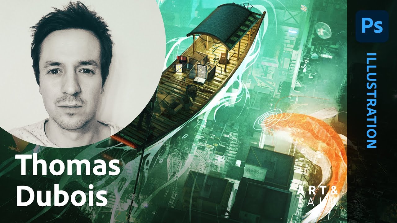 Art And Talk | Illustration avec Thomas Dubois | Adobe France - YouTube