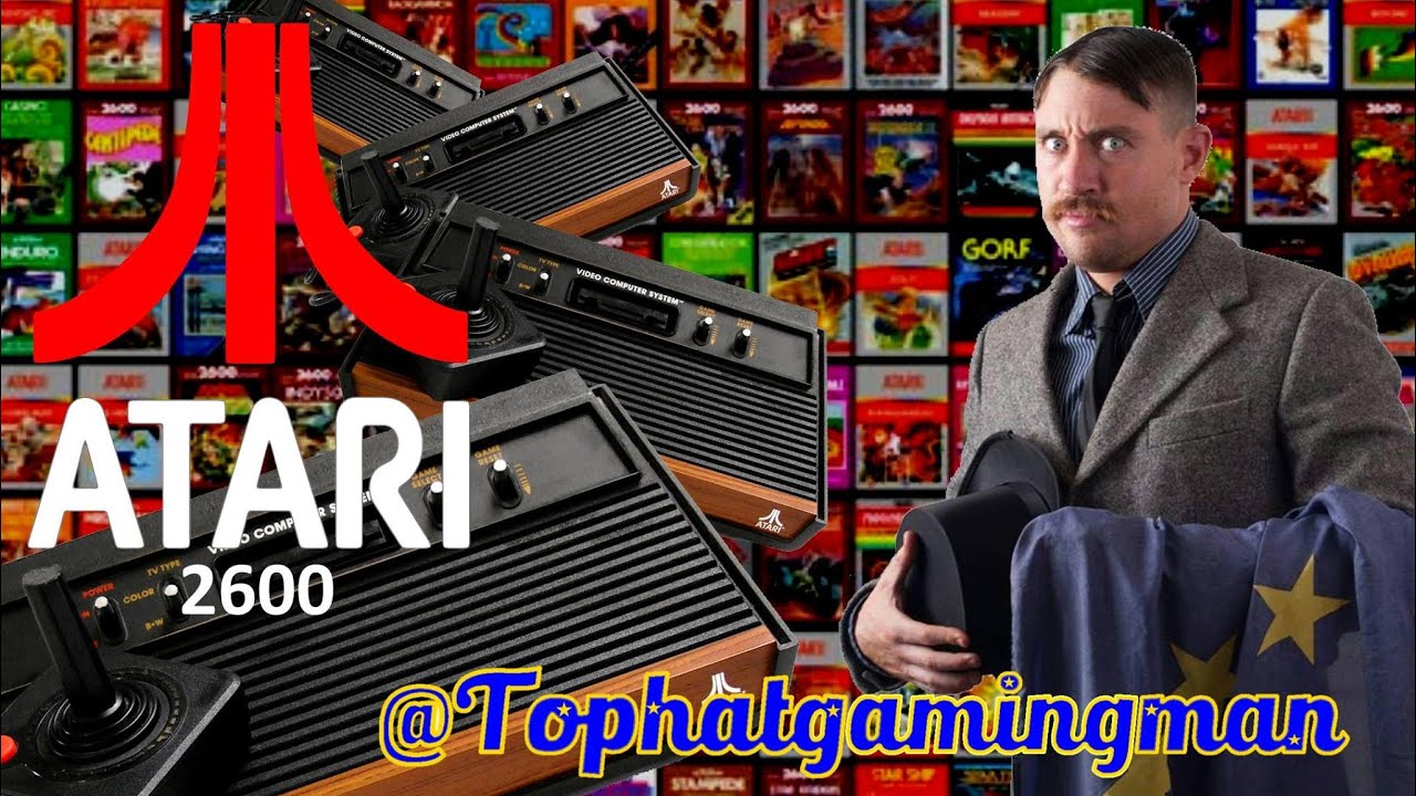 Is The Atari 2600 Still Worth Playing In 2016? - Top Hat Gaming Man ...