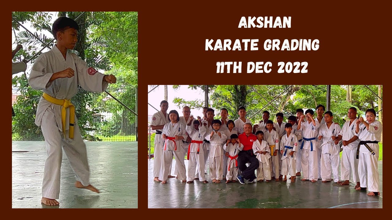 Kyokushin Karate Grading For Yellow Black Belt - YouTube