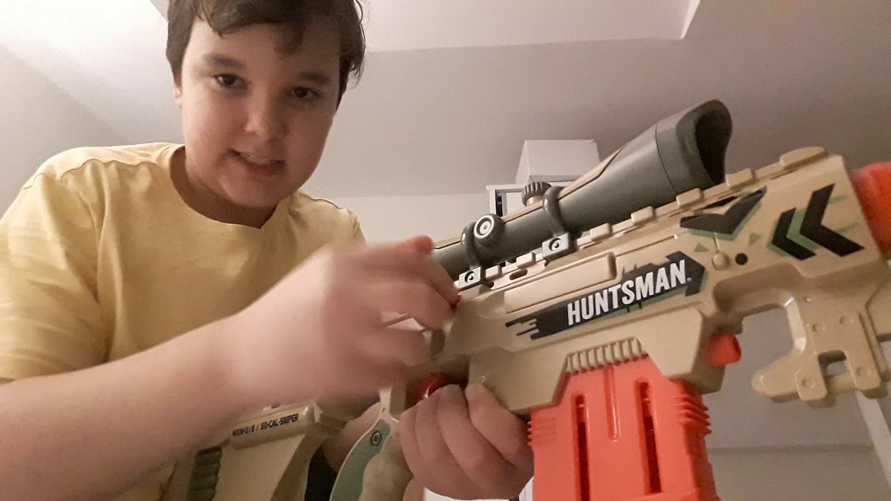 Huntsman 50 tanıtımı ve nerf elite tanıtımı - YouTube