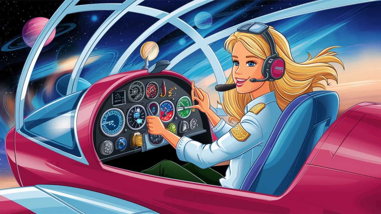 Barbie Captain of the Plane - YouTube