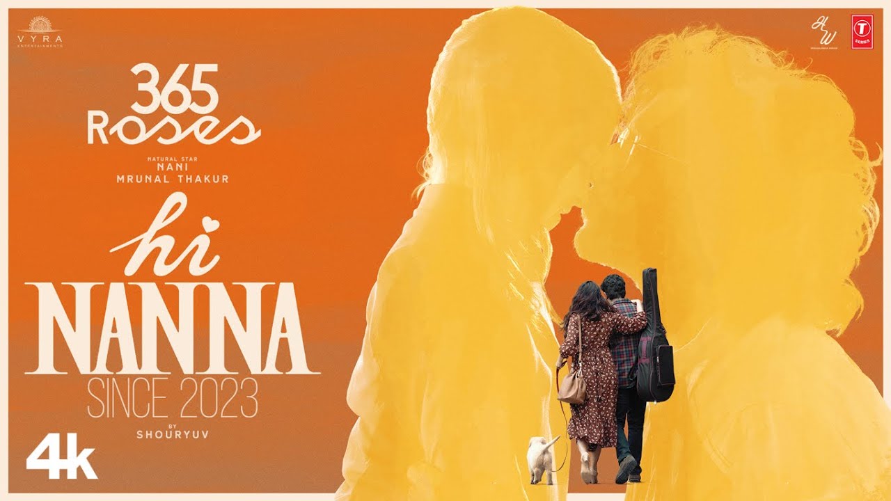 365 Roses Video Song - Hi Nanna | Nani | Mrunal Thakur | Shouryuv ...