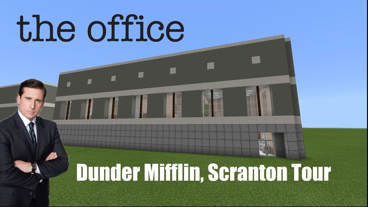 Dunder Mifflin Minecraft Tour | The Office - YouTube