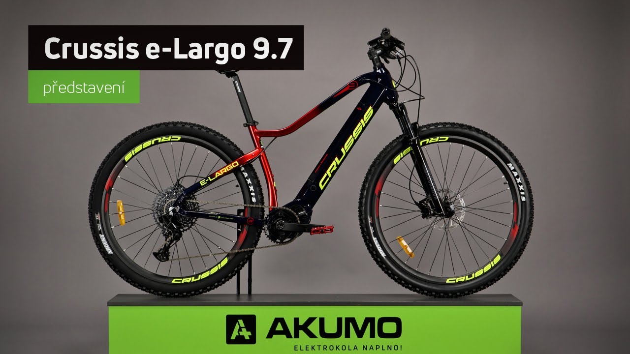 Elektrokolo CRUSSIS e-Largo 9.7 - pánské horské elektrokolo - YouTube