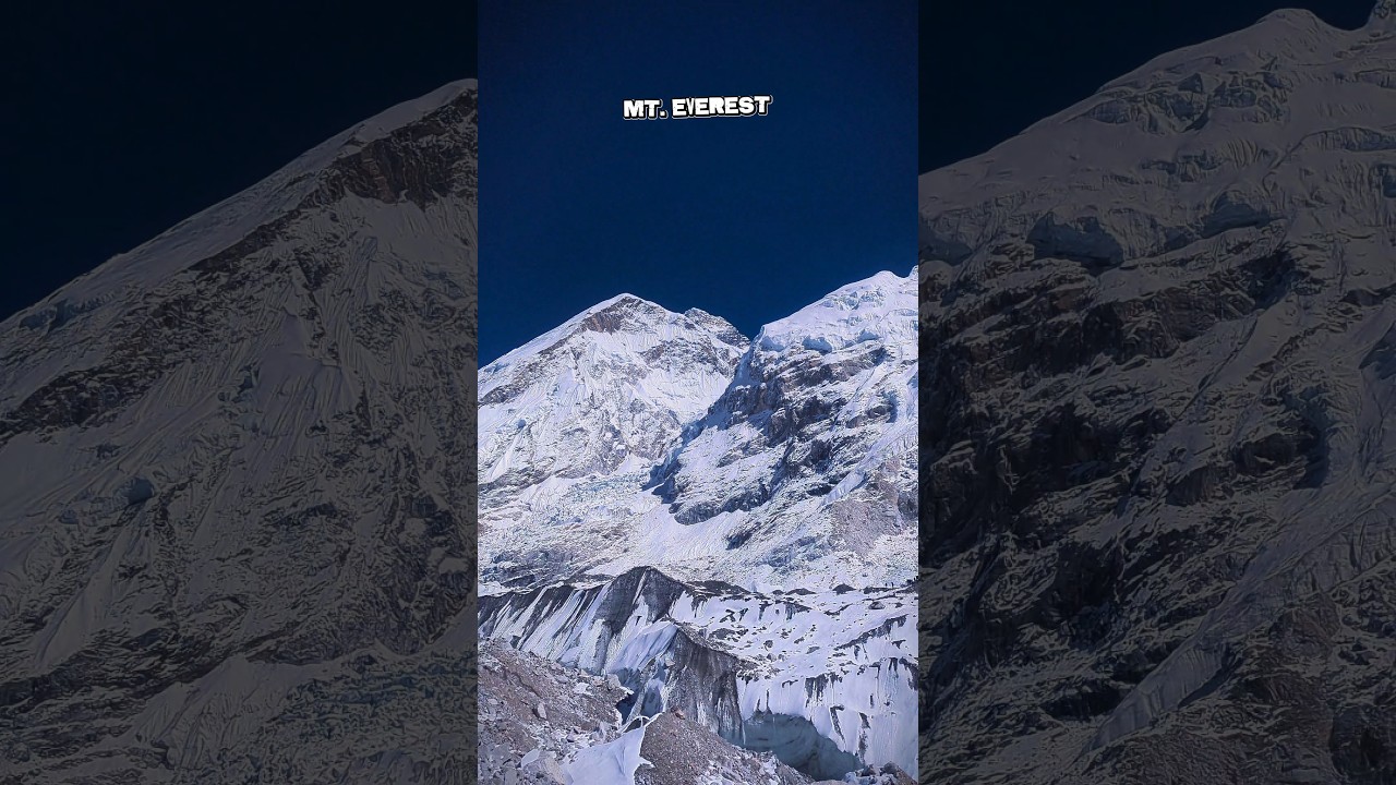 Curious, How much of My. Everest you will see from Everest Base Camp 🇳🇵 ...