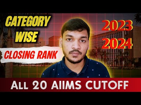 All 20 AIIMS Last 2 Years Cutoff || Category Wise All AIIMS Closing ...