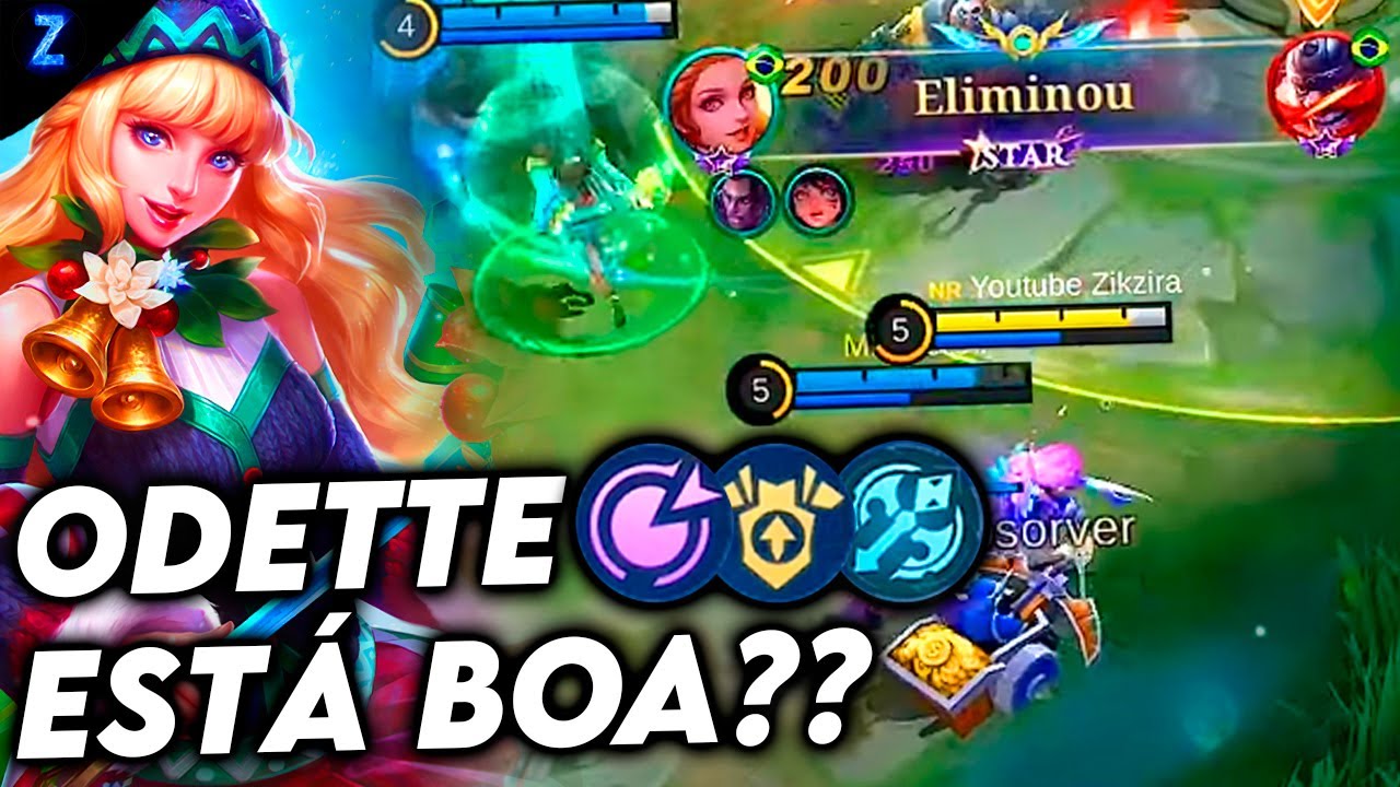 NOVA BUILD DA ODETTE - ODETTE GAMEPLAY | Mobile Legends - YouTube