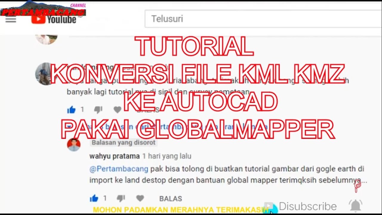 Tutorial Konversi File KML KMZ Ke AutoCAD Dengan Globalmapper YouTube tutorial-konversi-file-kml-kmz-ke-autocad-dengan-globalmapper-youtube