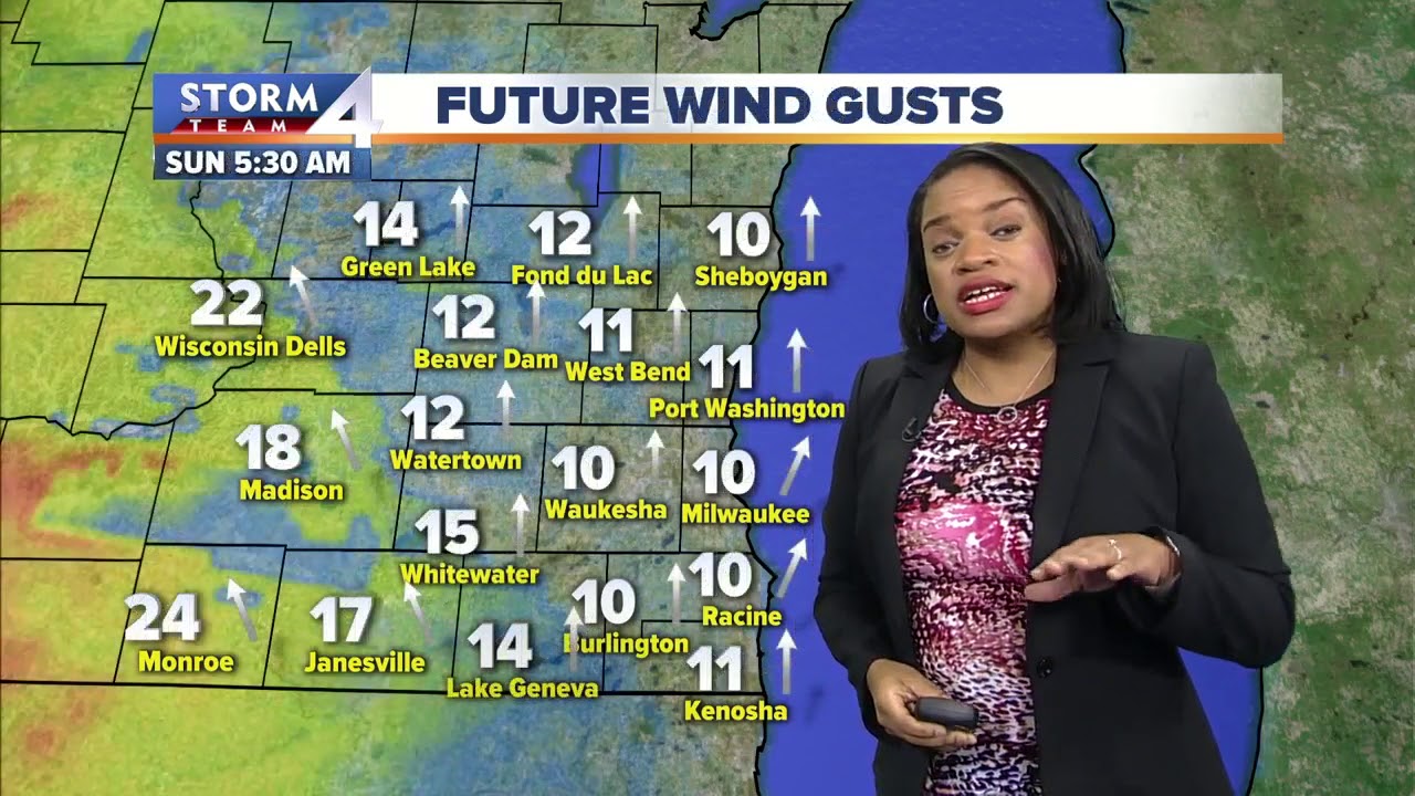 TODAY'S TMJ4 Sunday Weather 1/5 - YouTube