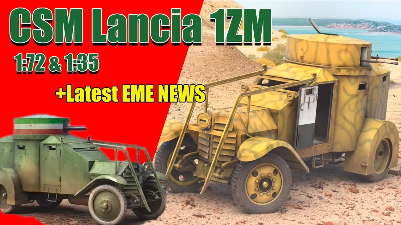 Copper State Models – Unboxing Lancia 1ZM 1:72 and 1:35 + EME News ...