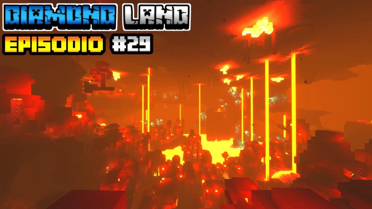 LOS MOUNSTROS DEL NETHER!! - Diamond Land #29 | Minecraft - YouTube