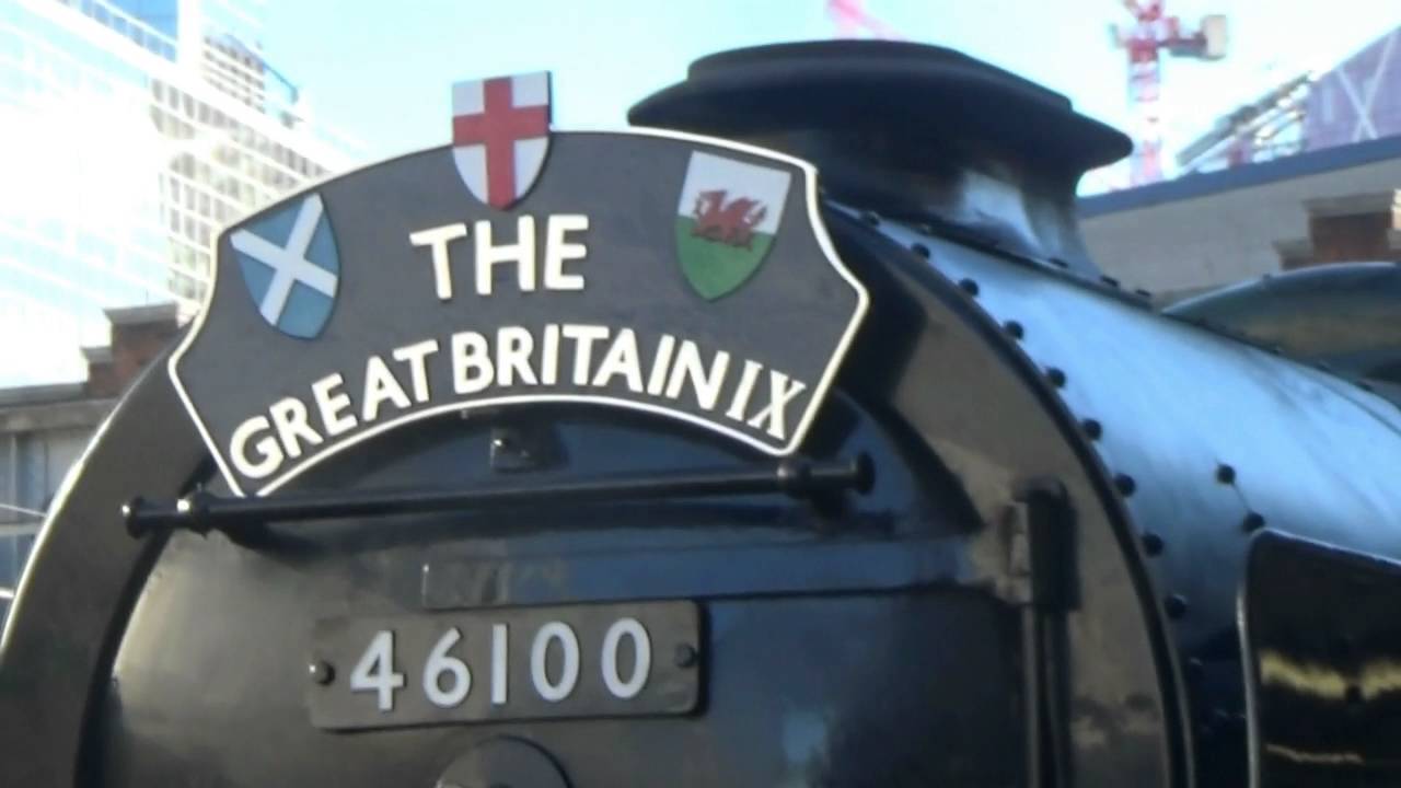 The Great Britain IX LMS 46100 Royal Scot - YouTube