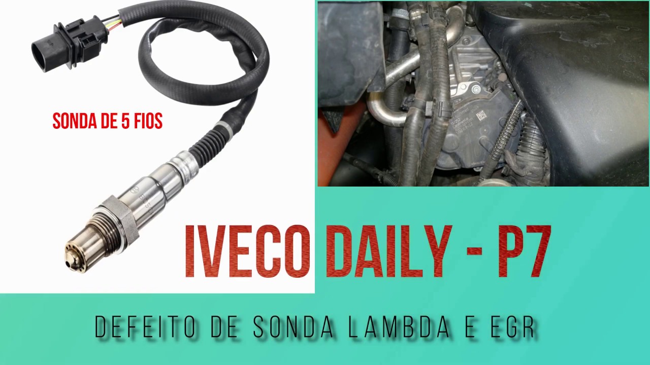 Iveco Daily 70C7 perde potência - erro de sonda lambda, EGR e NOx - YouTube