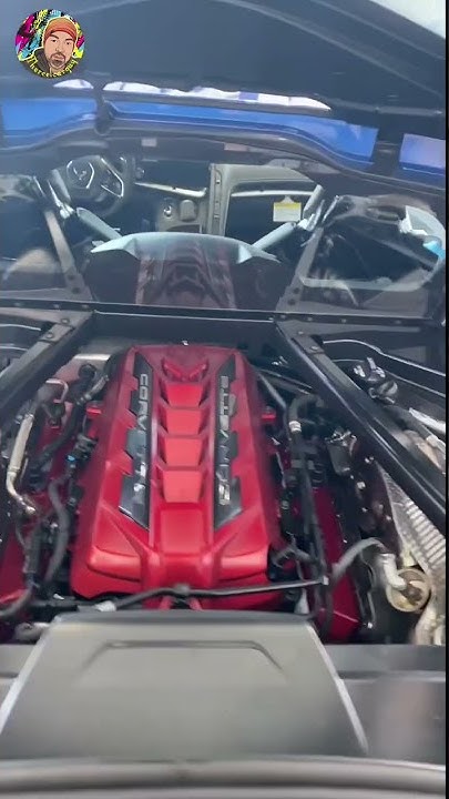 The Corvette C8 Engien Look Like A Work Of Art Youtube