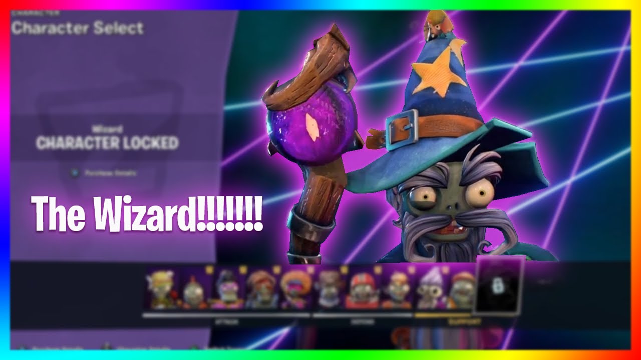 The Wizard Zombie Is Here!!!!! | Plants Vs Zombies | Battle For ...