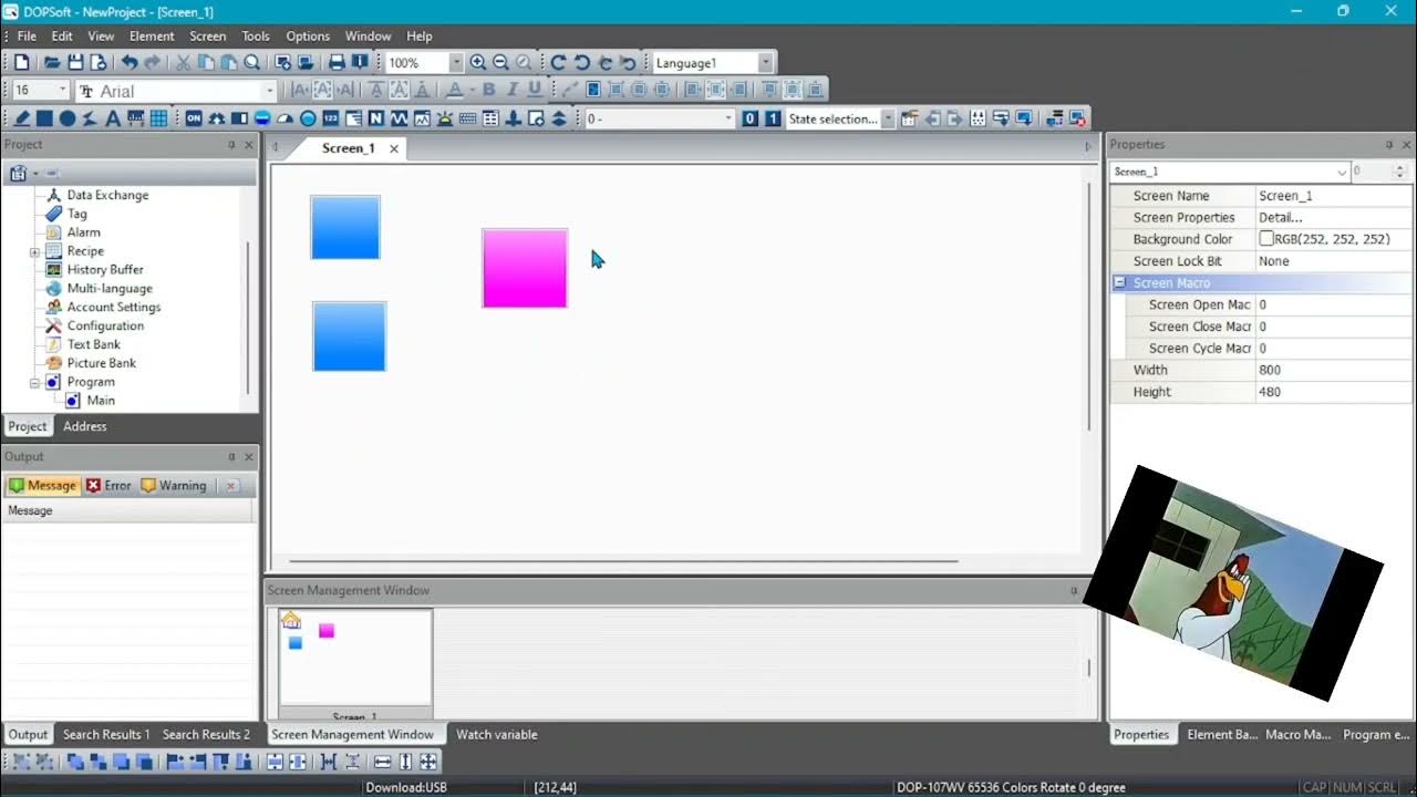 Como conectar ISP-SOFT con DOP-SOFT mediante COMMGR - YouTube