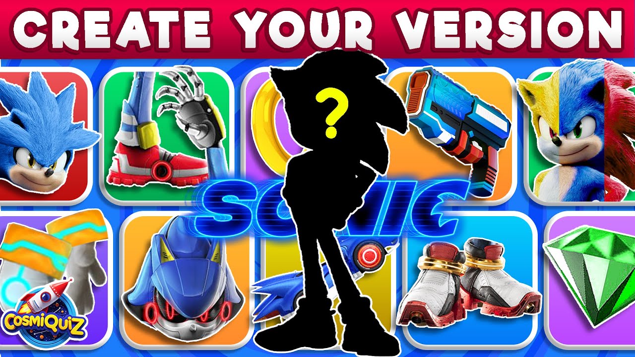 Create Your Own SONIC 🔵⚡ Create the Best and Strongest Sonic of All ...