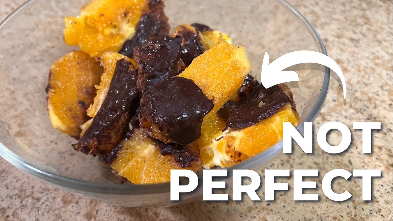 I Messed Up Making Dark Chocolate Oranges with Sea Salt - YouTube