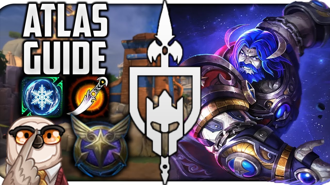 Atlas Guide: The Best Team Fight Support Ultimate In Smite! - YouTube