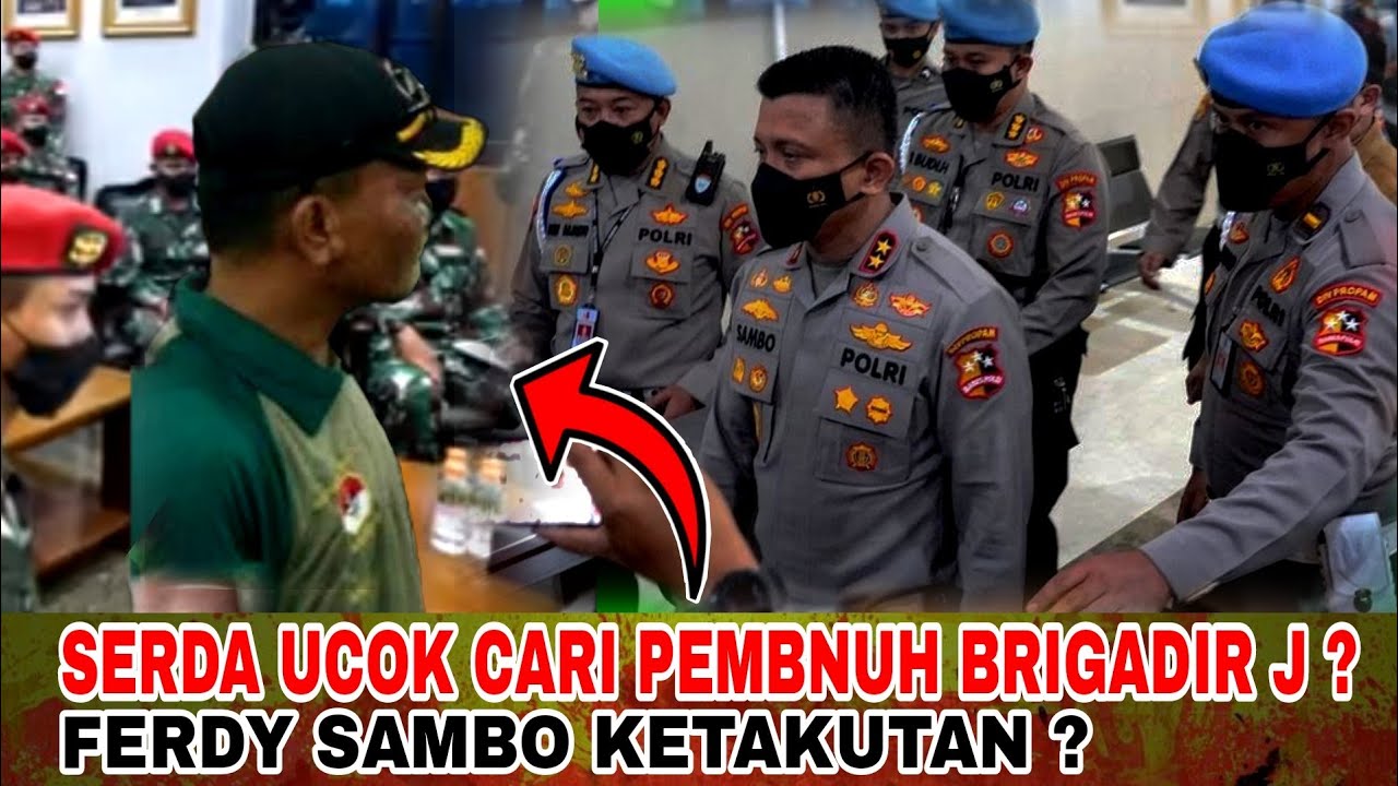 SERDA UCOK TIGOR SIMBOLON CARI PEMBNUH BRIGADIR J, BEGINI FAKTA ...
