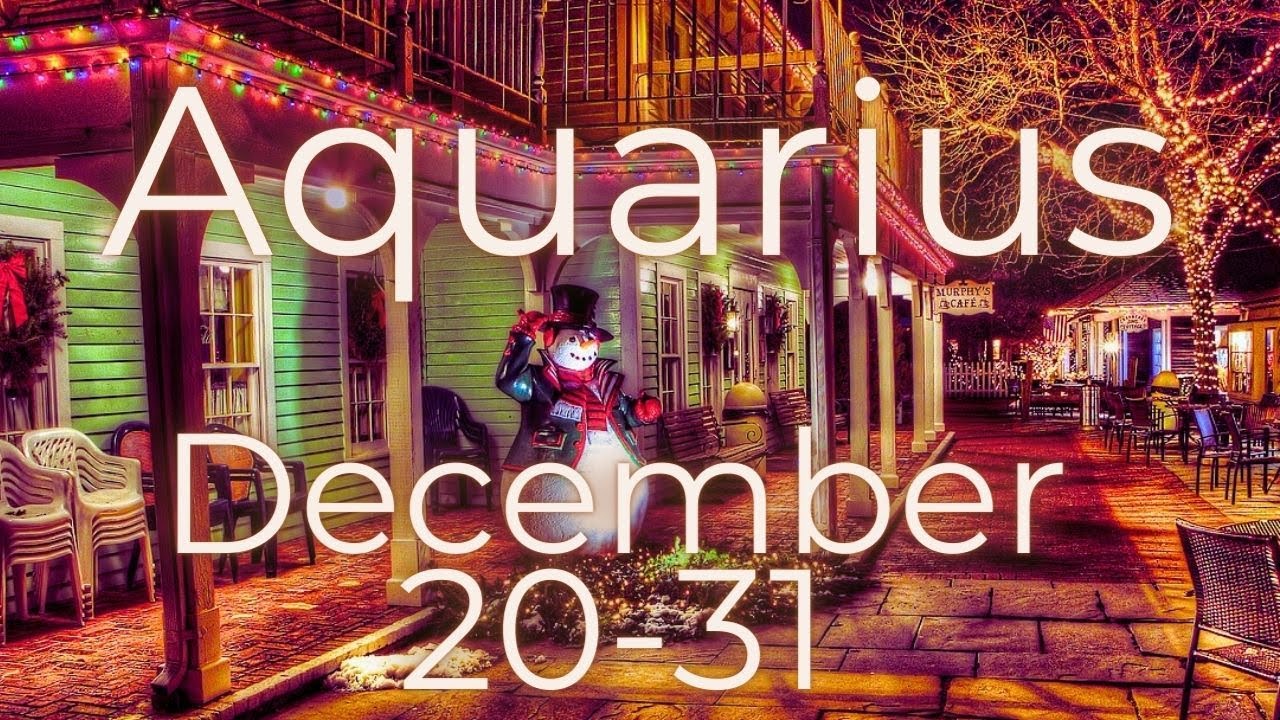 Aquarius, New Path New Glory | December 20-31 Astrology Intuitive Tarot ...