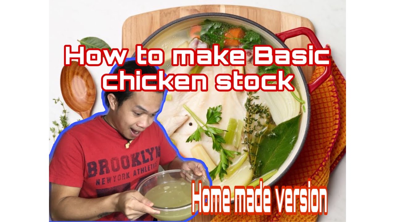 How To Make Basic Stock | Chicken Stock | Basic Recipe | Home made ...