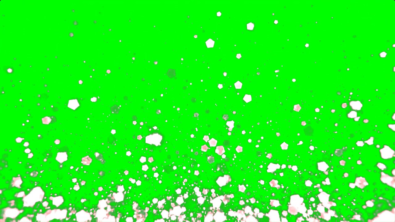 White Light Flare Particles Animation (green screen) - YouTube