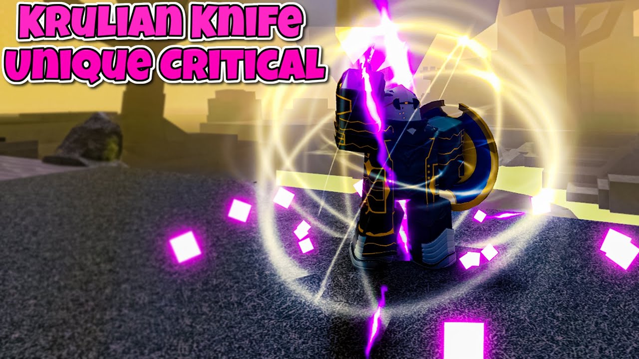 New Krulian Knife Unique Critical!!! | Deepwoken - YouTube