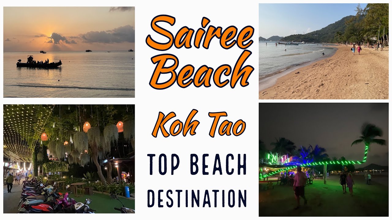 Sairee Beach on Koh Tao One of the Best Beaches in Thailand - with ...