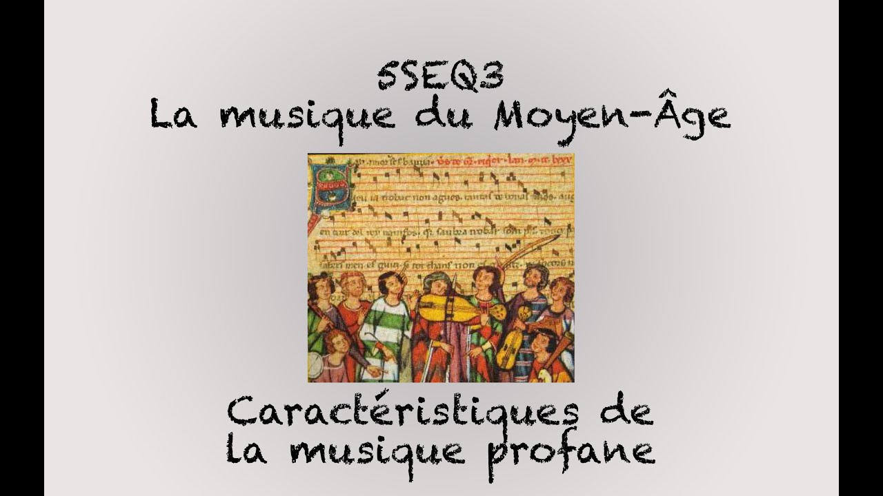 [CAPSULE PEDAGOGIQUE] 5SEQ3_3_Les caractéristiques de la musique ...