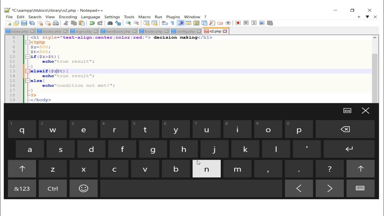 if,elseif and else statement conditions in php knec practical 5 Dict module 3 internet ...