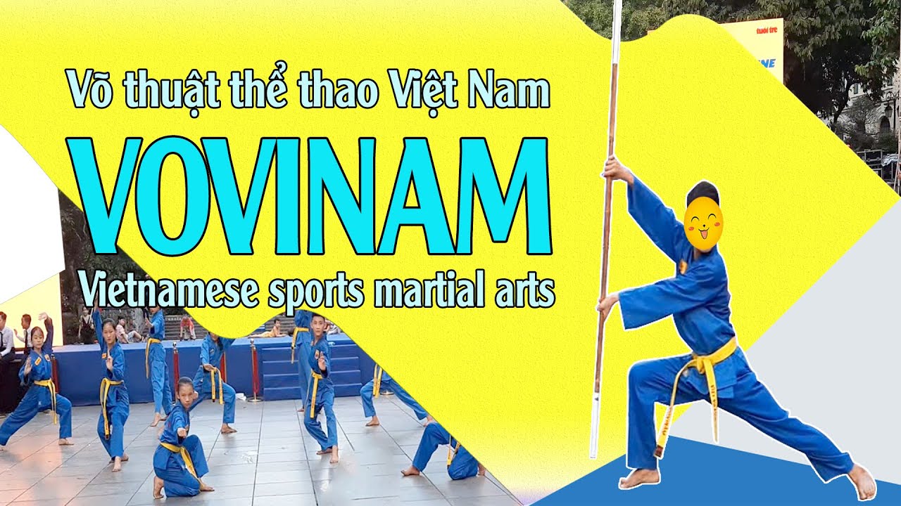 Biểu diễn võ thuật VOVINAM Việt Nam. Vietnam VOVINAM martial arts ...