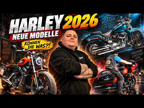 DIE NEUEN HARLEY MODELLE 2026 - Was ist nur mit Harley los !?