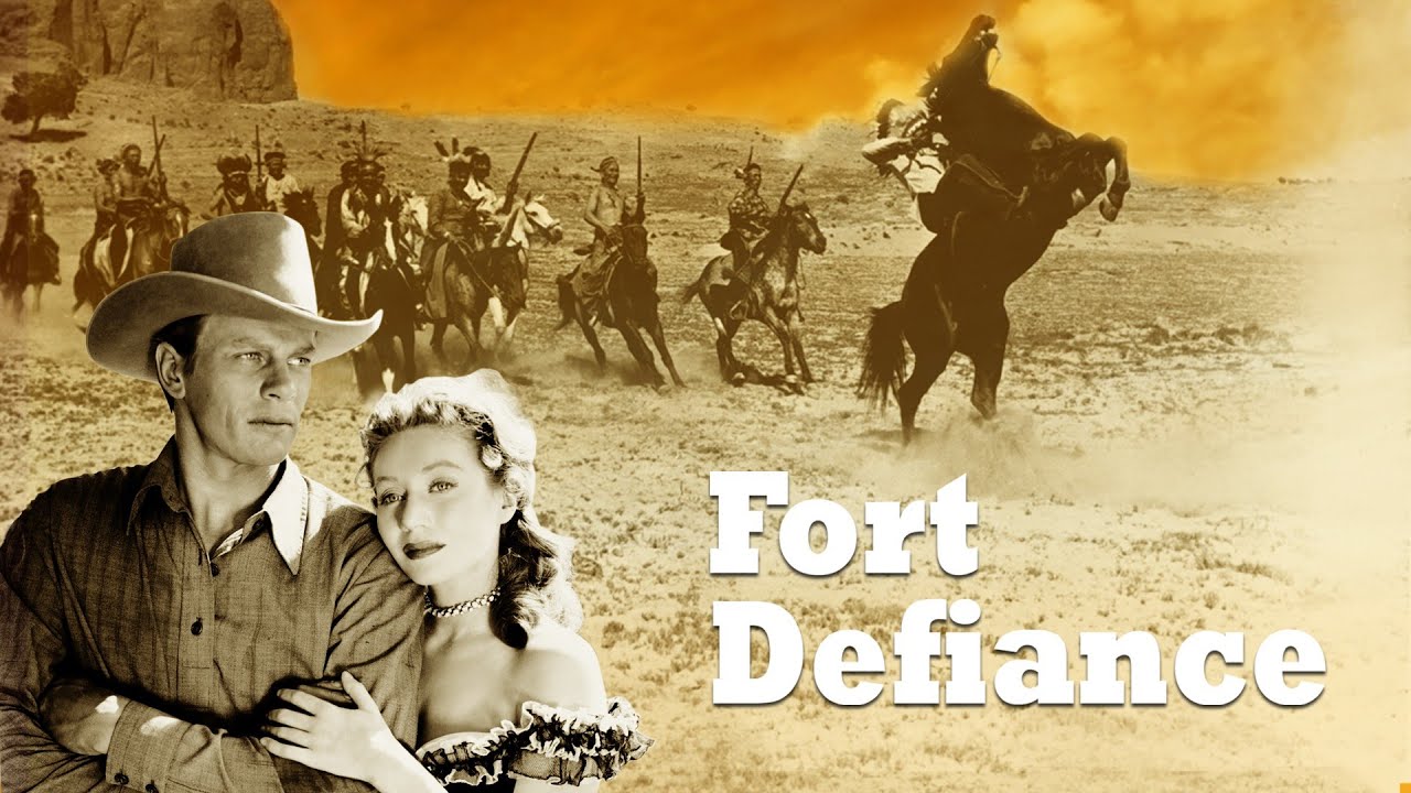 Fort Defiance (1951) Movie- Ben Johnson, Peter Graves, Dane Clark ...