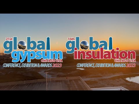 Global Gypsum-Global Insulation Conferences 2023 video - YouTube